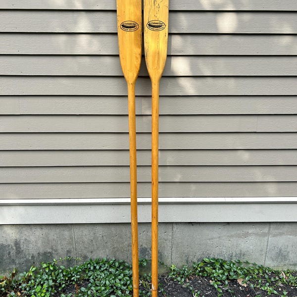 Wooden Oars - Etsy