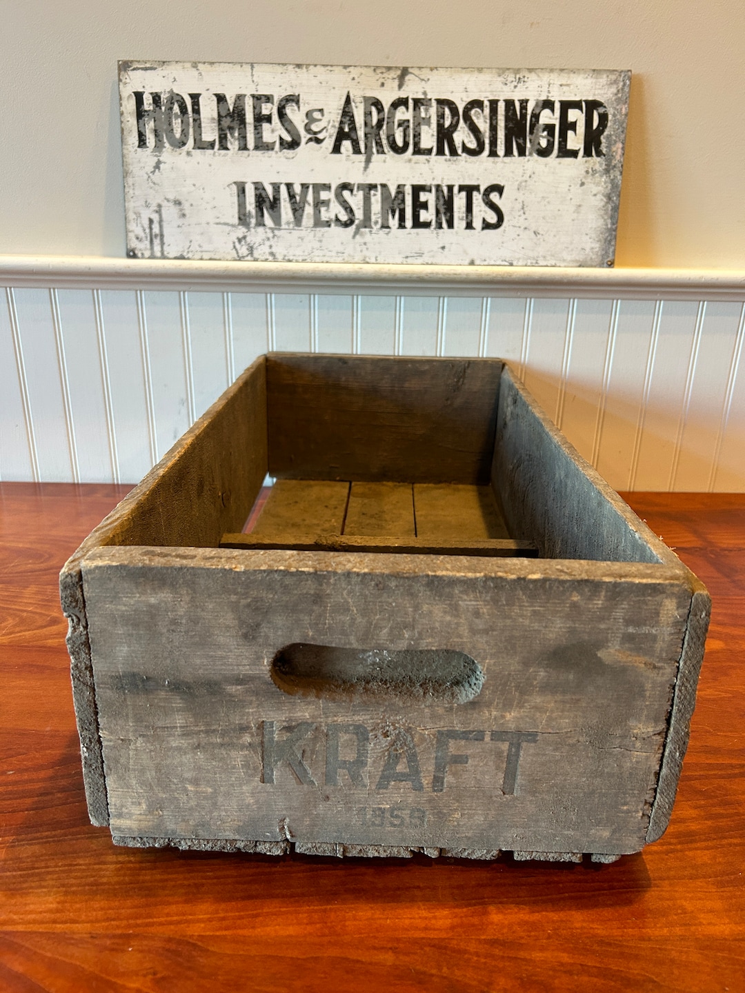 Wooden Fruit Crate Grape Crate Wood Box Wood Crate Orchard Vintage ...