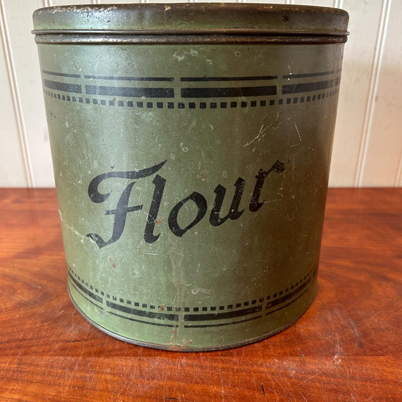 Flour Tin - Etsy
