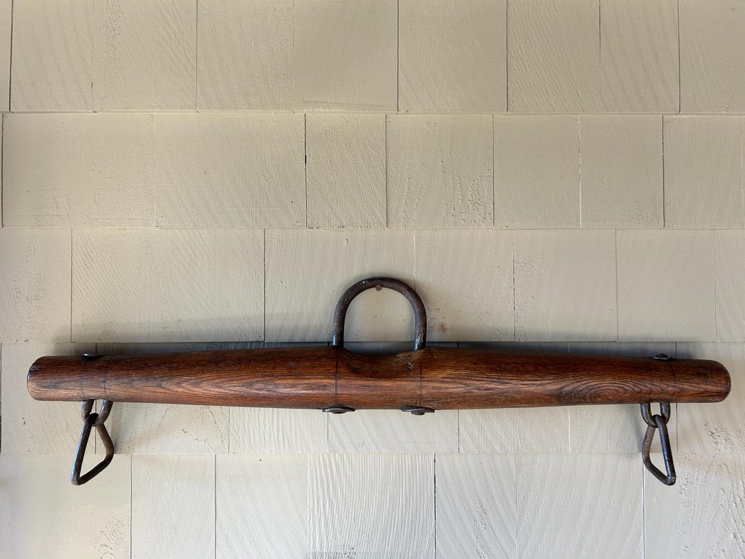 Vintage Wooden Yoke Antique Yoke Old Wooden Yoke Ox Yoke Vintage Wooden ...