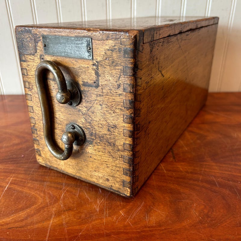 Vintage Microscope Box - Etsy