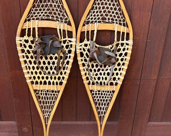Vintage Snow Shoes Vintage Faber Snowshoes, Winter Sports, Snowshoes ...