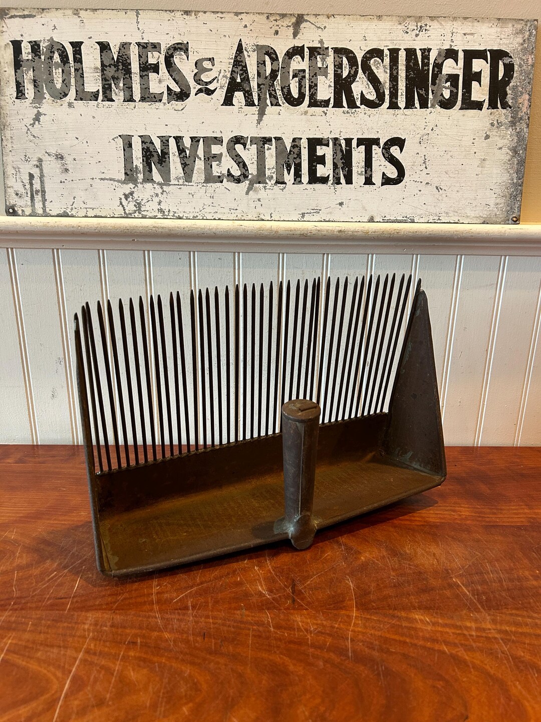 Vintage Blueberry Rake - Blueberry Scoop - Large Metal Blueberry Rake ...