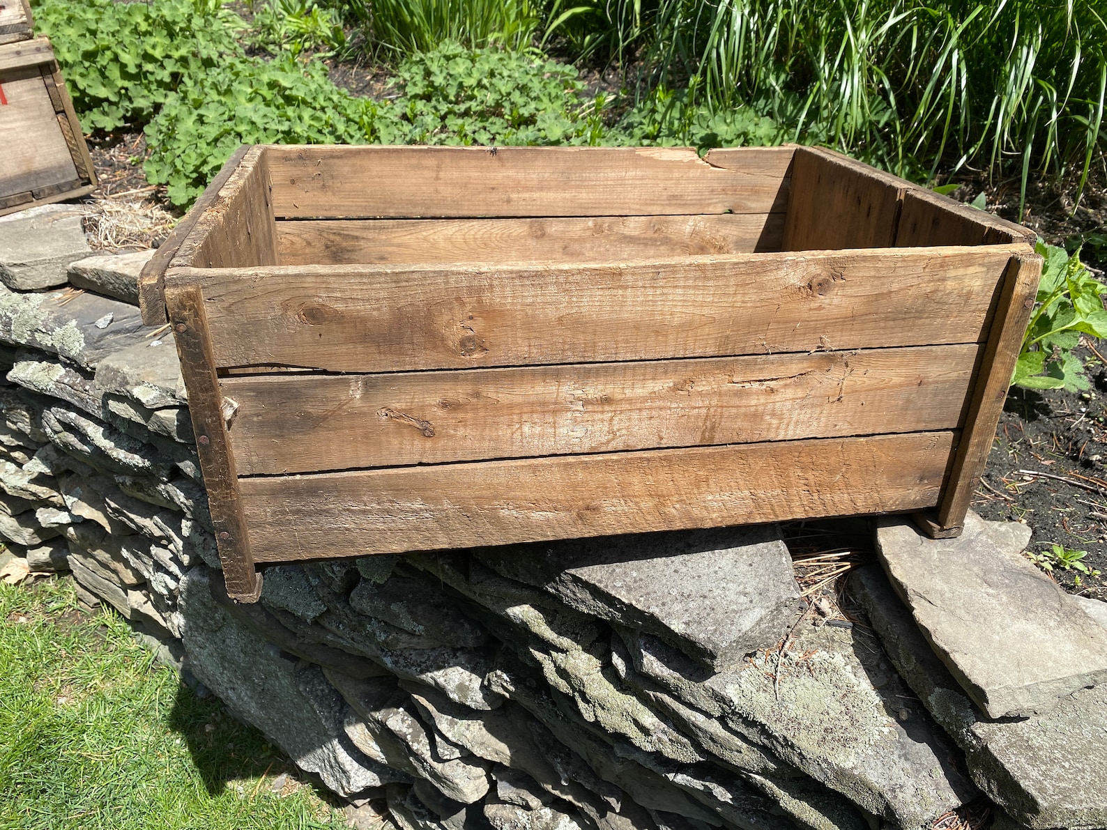 Vintage Wooden Cranberry Crate Vintage Cranberry Box - Etsy