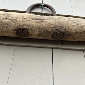 Vintage Wooden Yoke Antique Yoke Old Wooden Yoke Ox Yoke Vintage Wooden ...