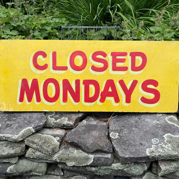 Vintage Wooden Sign - Etsy