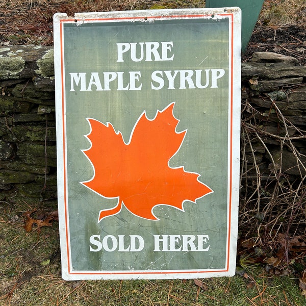 Maple Syrup Sign - Etsy