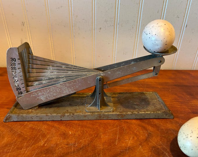 Vintage Egg Scaler Egg Scale Vintage Egg Scale Vintage Farmhouse Decor ...