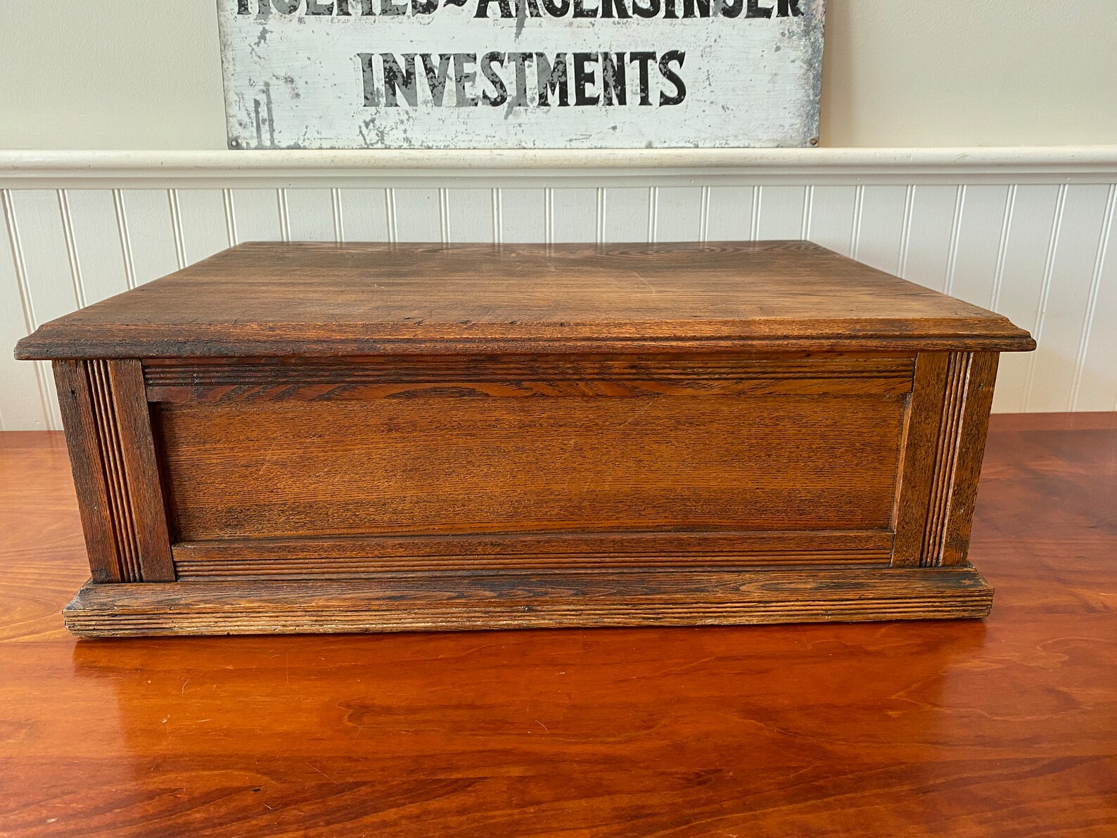 Antique Spool Cabinet Clark Spool Cabinet Two Drawer Spool - Etsy