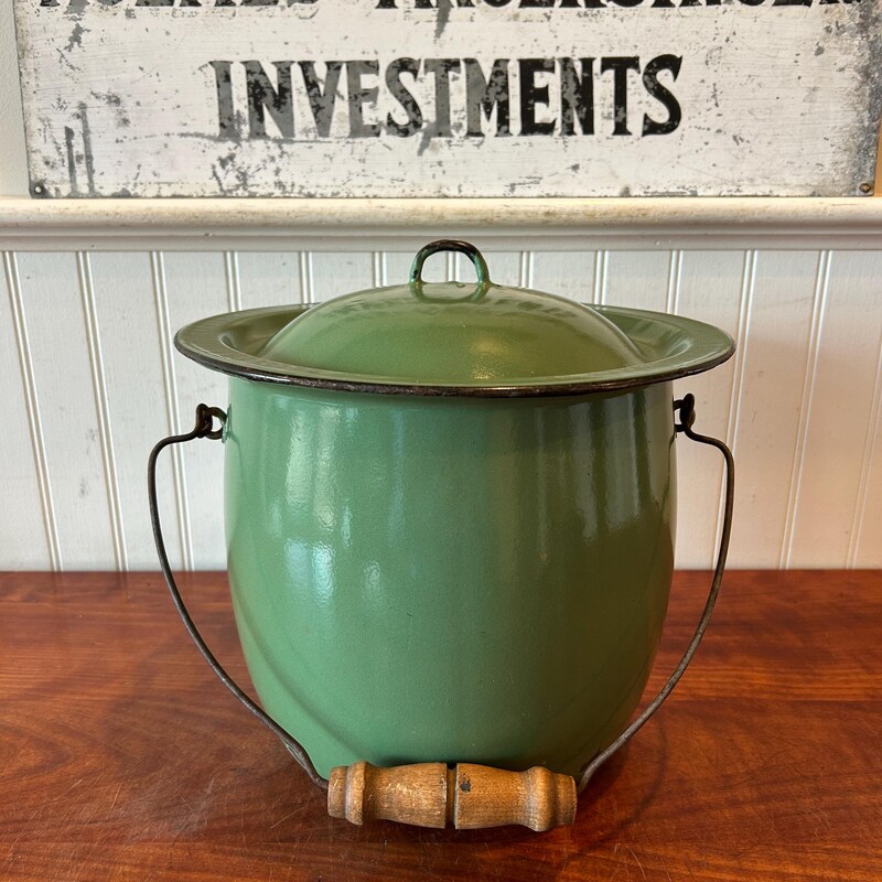 Enamel Bucket - Etsy