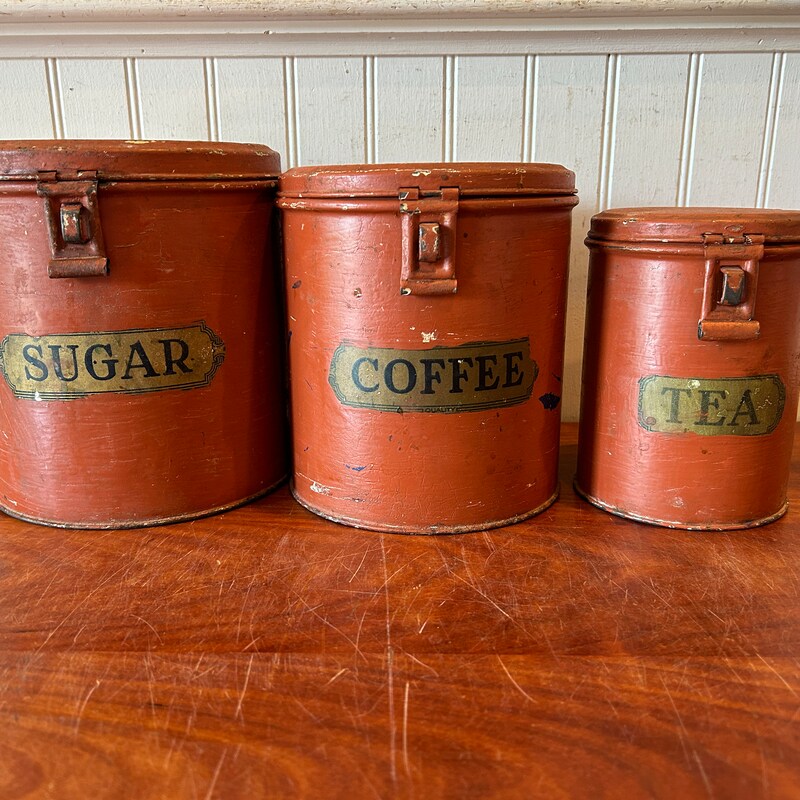 Vintage Canister - Etsy