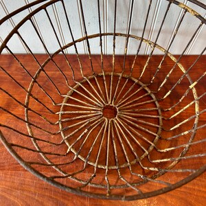 Antique Clam Basket Metal Egg Basket Vintage Clamming Basket Vintage ...