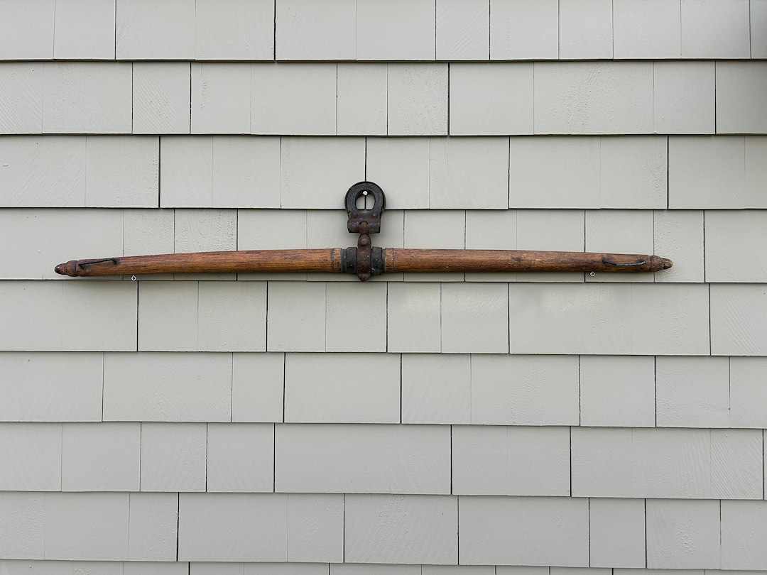 Vintage Wooden Yoke Antique Yoke Old Wooden Yoke Ox Yoke Vintage Wooden ...