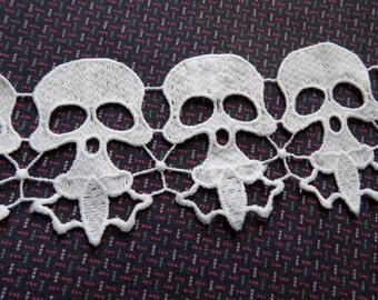 4 Sugar Skull Lace Custom Made Color - Etsy