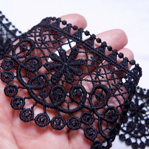 Off White Venice Lace Trim by the Yard 75 Mm Floral Lace - Etsy