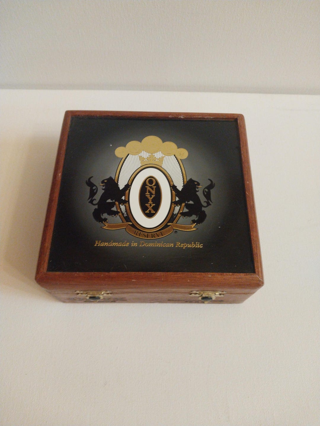 Vintage Onyx Reserve Cigar Box - Etsy