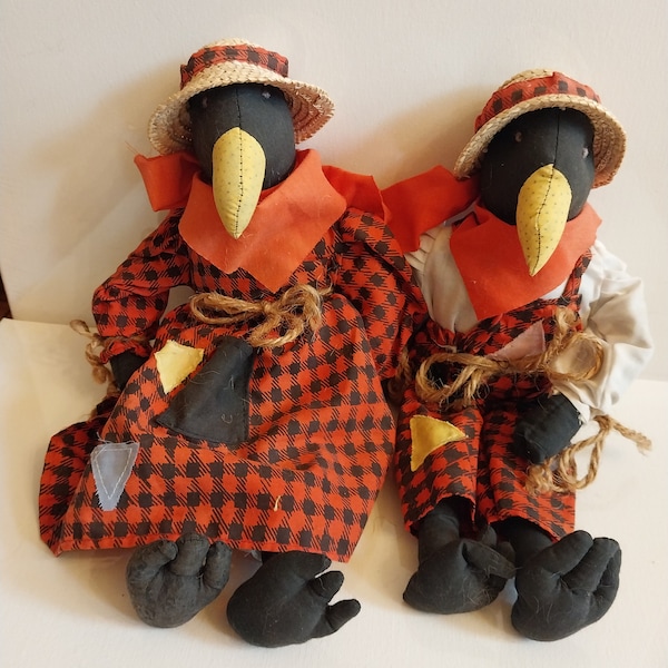 Crow Doll - Etsy