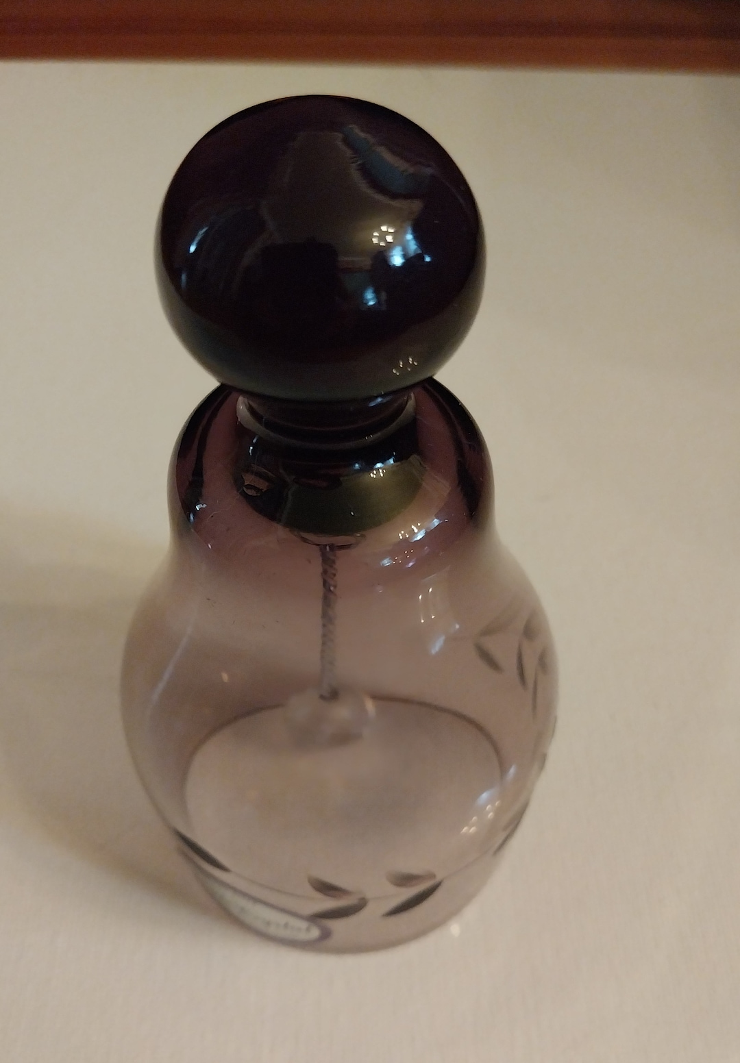 Crystal Cut Ofnah Glass Bell - Etsy