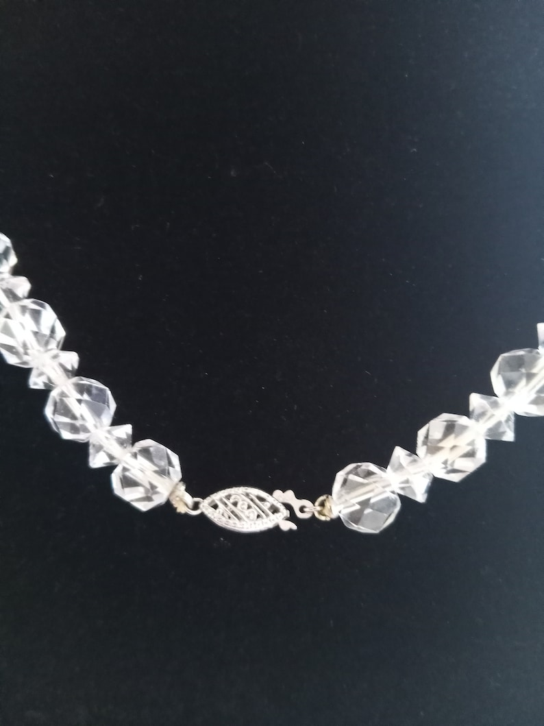 Rock Crystal Necklace - Etsy