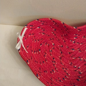 Heart-shaped Rope Bowl - Etsy