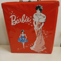 Barbie Case Blue, Doll Case, Barbie, Mattel Barbie Case, Vintage Doll ...