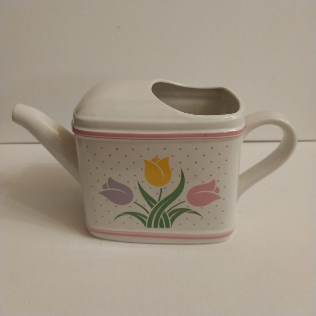 Vintage Teleflora Springtime Teapot - Etsy