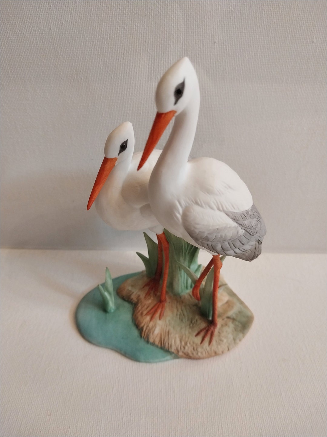 White Storks Figurine - Etsy