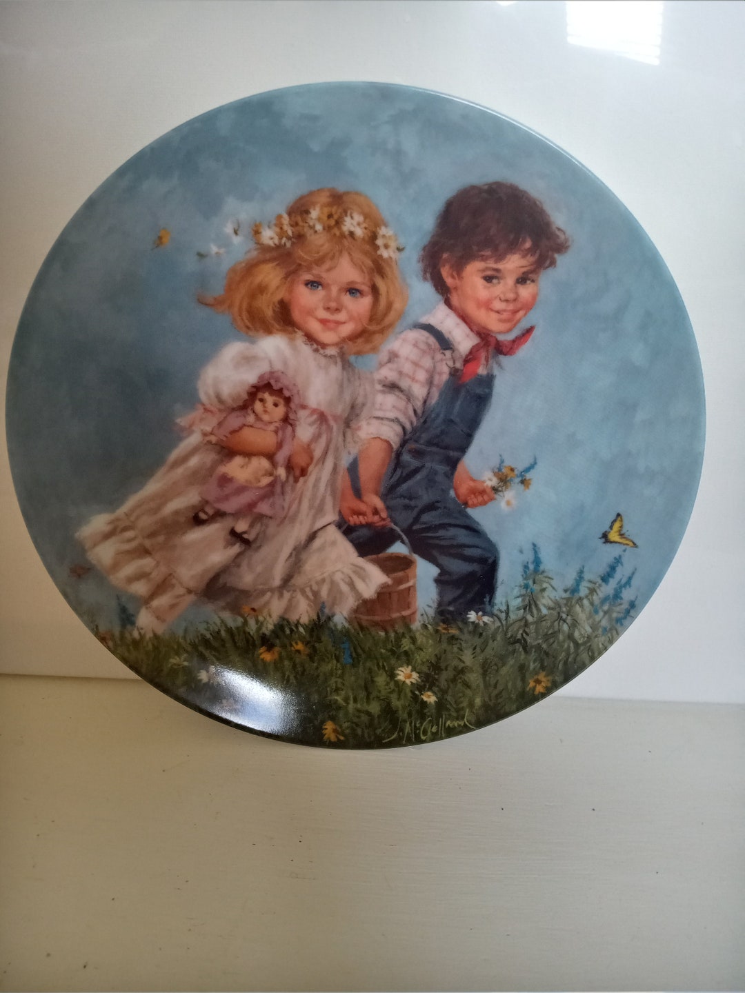 Reco "jack and Jill" Collectable Plate - Etsy