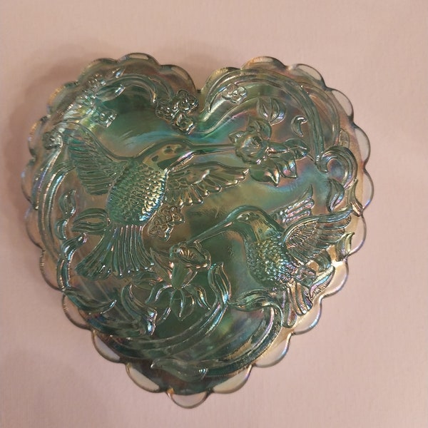 Fenton Hummingbird Trinket Boxes - Etsy