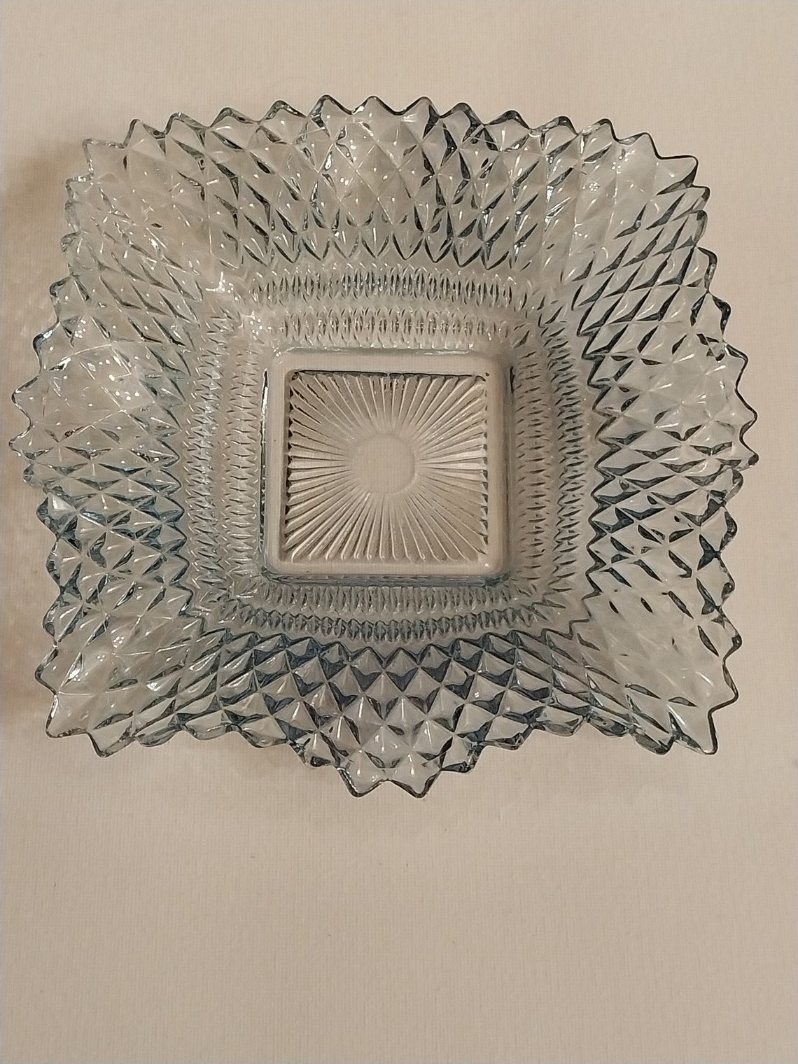 Indiana Glass Candy Dish - Etsy