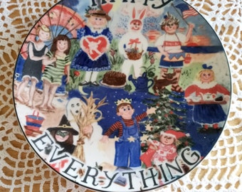 Happy Everything Plate - Etsy