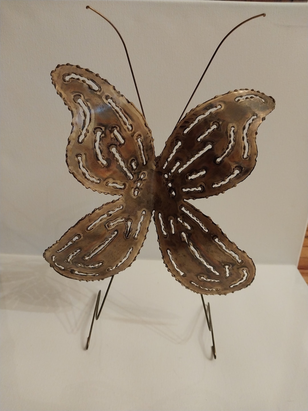 Large Butterfly Metal Art - Etsy