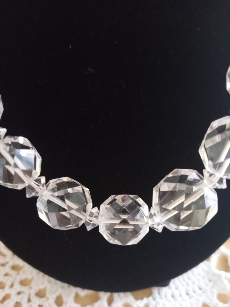 Rock Crystal Necklace - Etsy