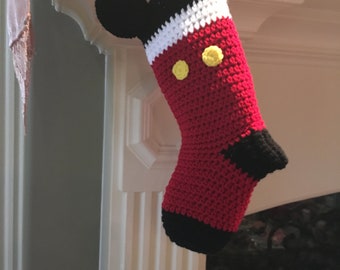 Mickey Mouse Stocking Holder - Etsy
