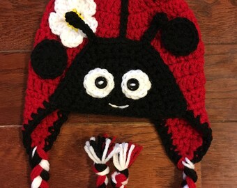 Ladybug Hat - Etsy