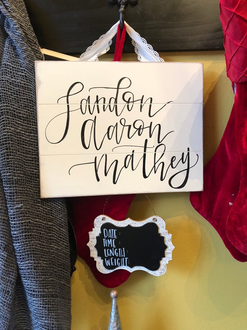 Baby Door Hanger for Hospital - Etsy