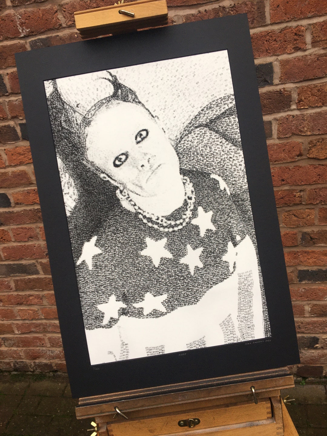 Keith Flint - the Prodigy - Ink Stamp Ant Portrait - Limited Edition ...