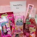 Snack Box Gift Box Stationary Gift for Girl Pink Gift Box Birthday Gift ...