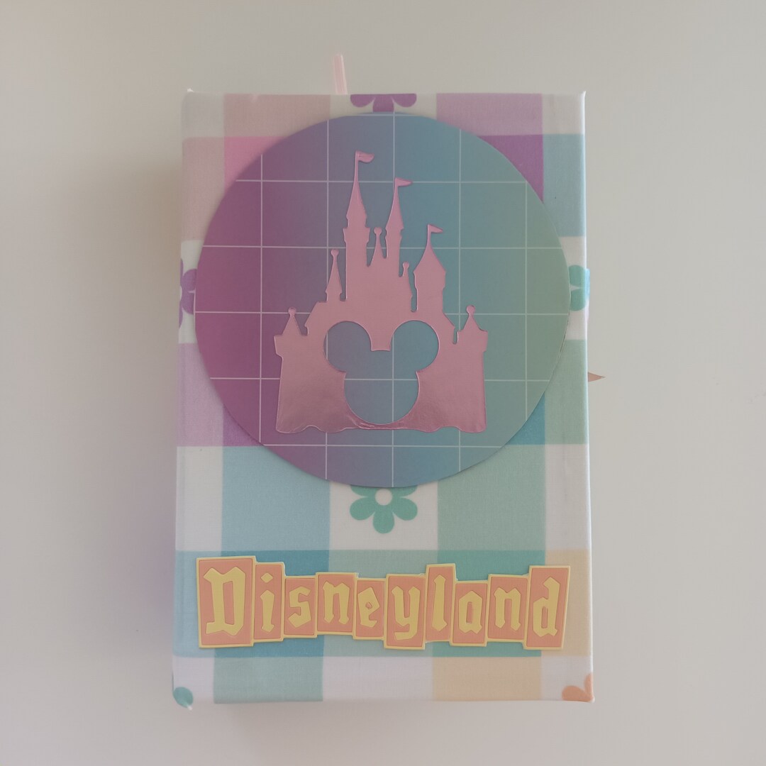 Disneyland Journal, Disneyland Junk Journal, Retro Disneyland Book ...