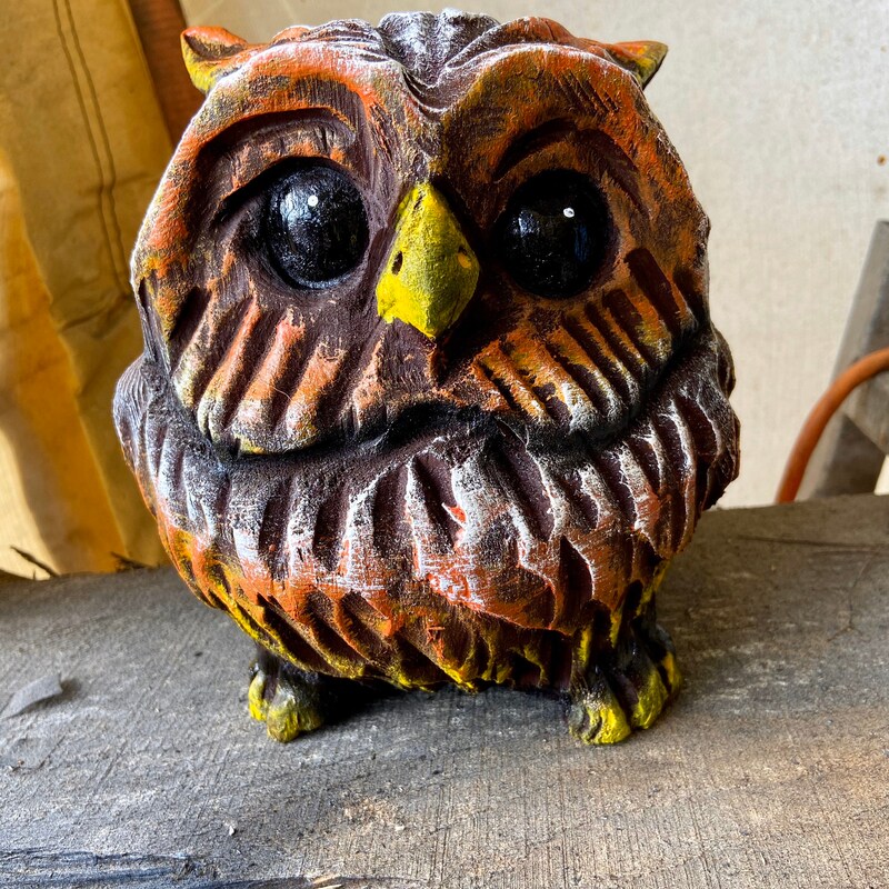 Handcrafted Owl - Etsy