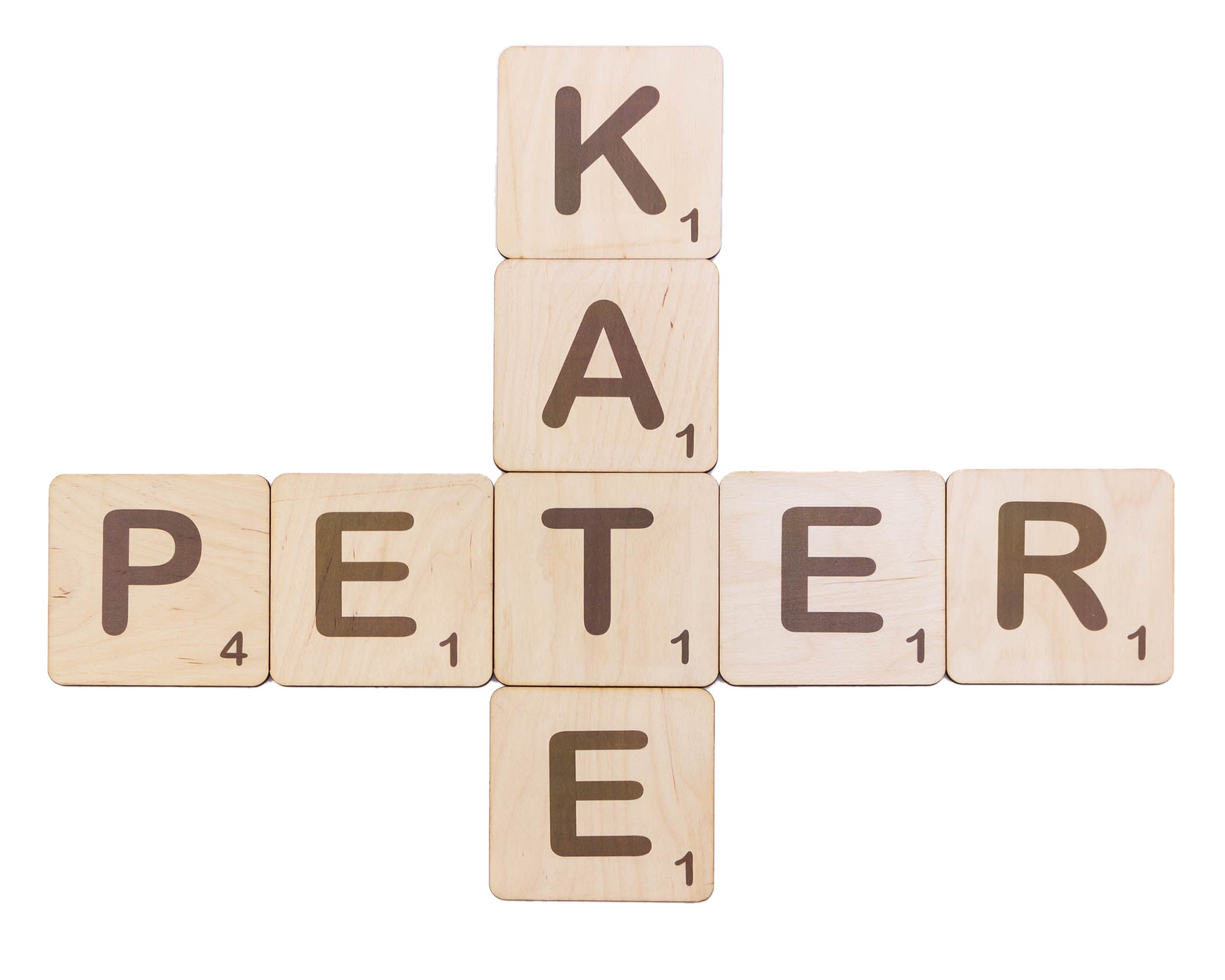 Large Letter Tiles Wall Decor in 3 Different Sizes Oversized - Etsy