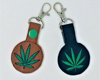 Leaf Key Chain | Etsy