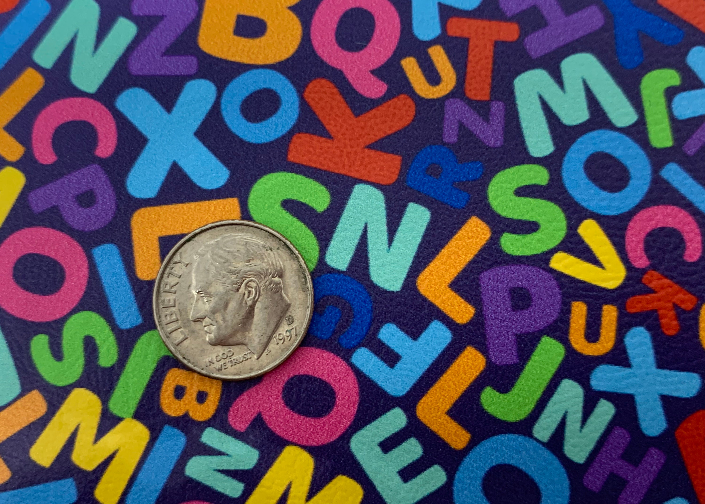 Rainbow Abc's ID Badge Holder vertical - Etsy