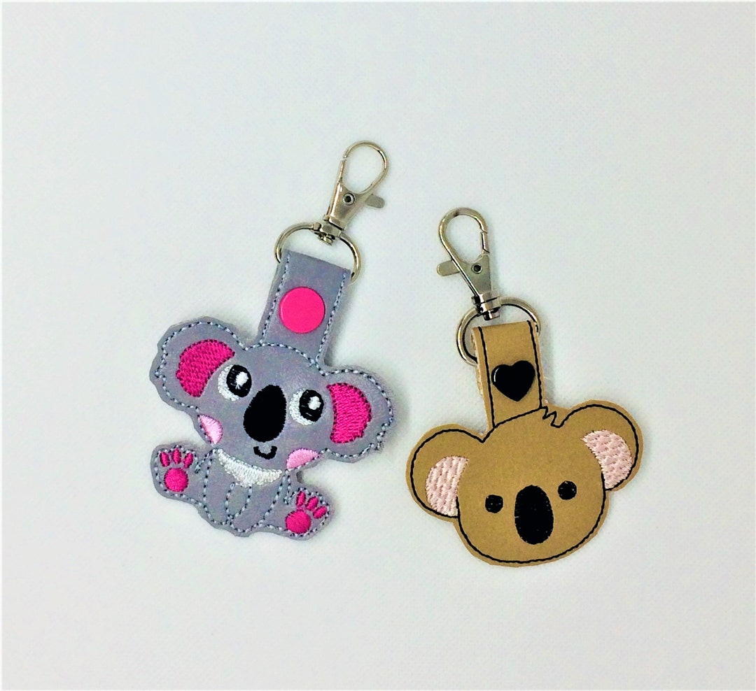 Koala Key Chain; Bag Tag; Backpack Tag - Etsy