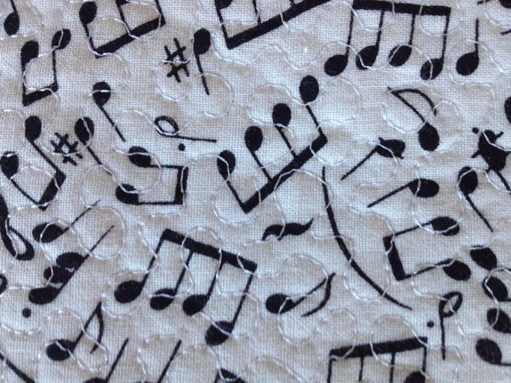 Mug Rug for Coffee Lovers Music Lovers 6 X 8 - Etsy