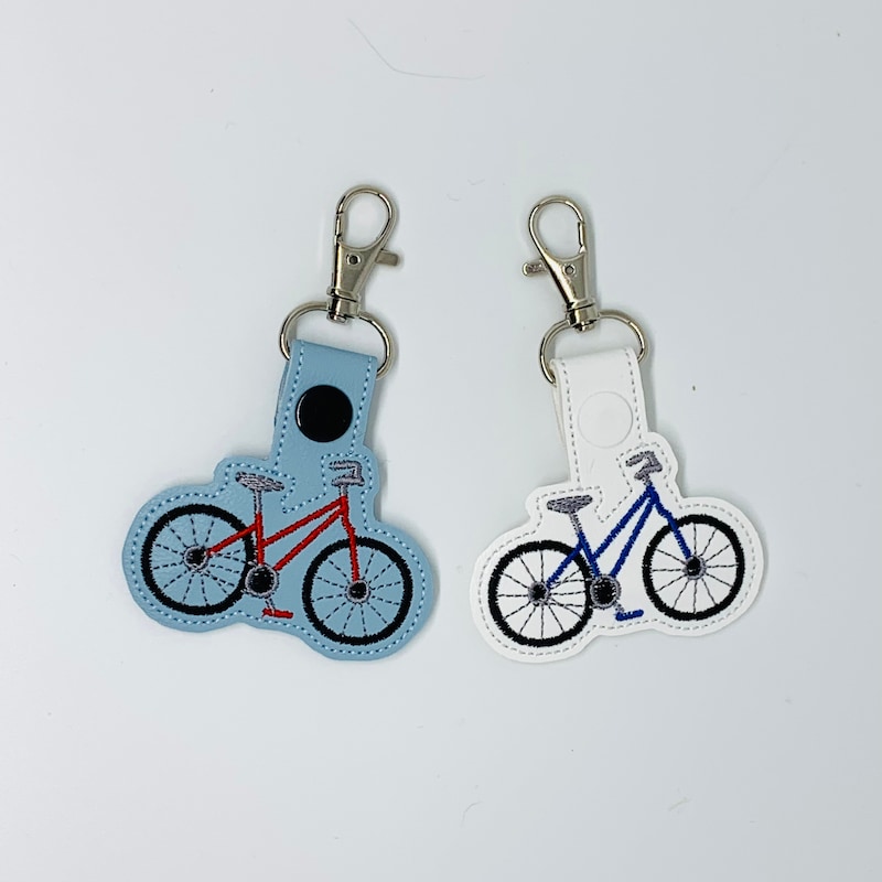 Bicycle Keychain - Etsy