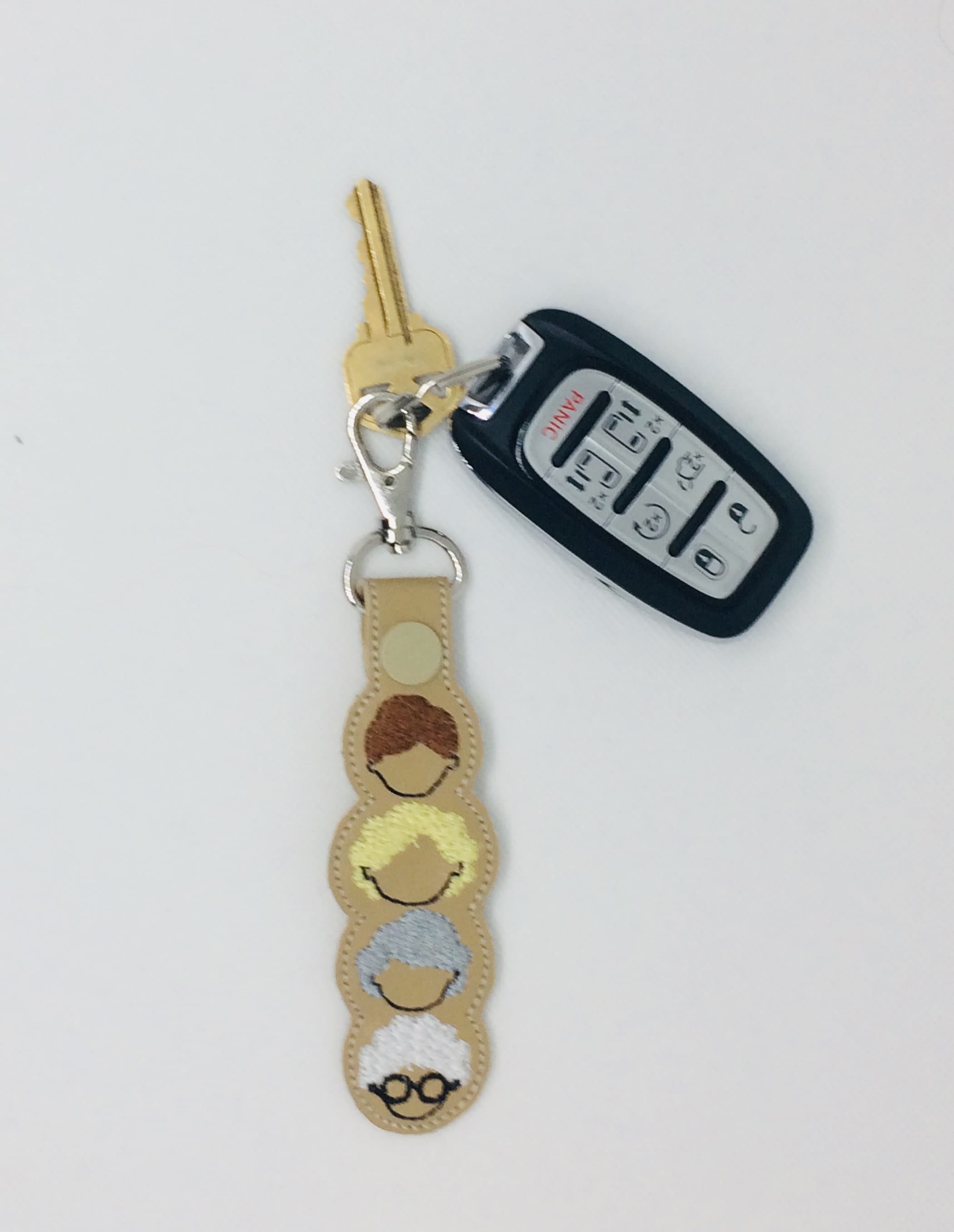 Golden Girls Key Chain Bag Tag - Etsy