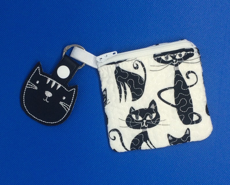 Kitty Cat Key Chain, Bag Tag - Etsy