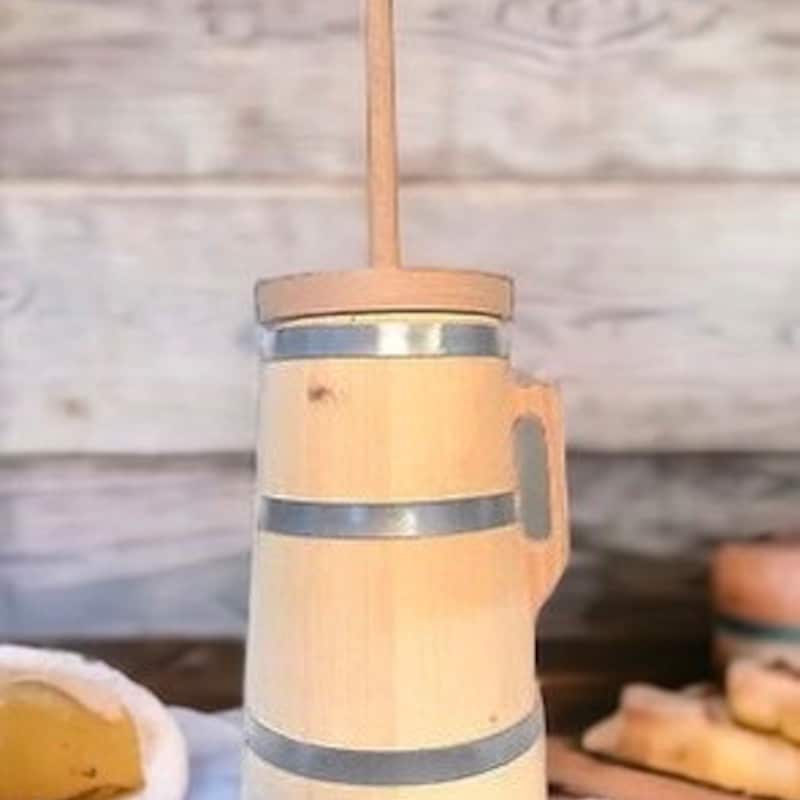Wooden Butter Churn - Etsy