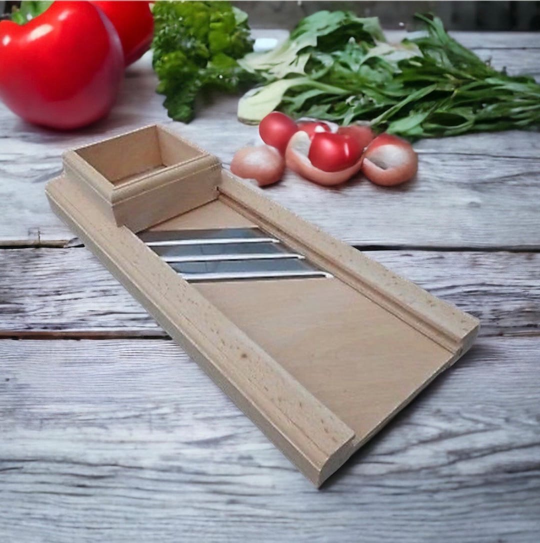 Wooden Mandolin Slicer Cabbage Vegetables Slicer - Etsy